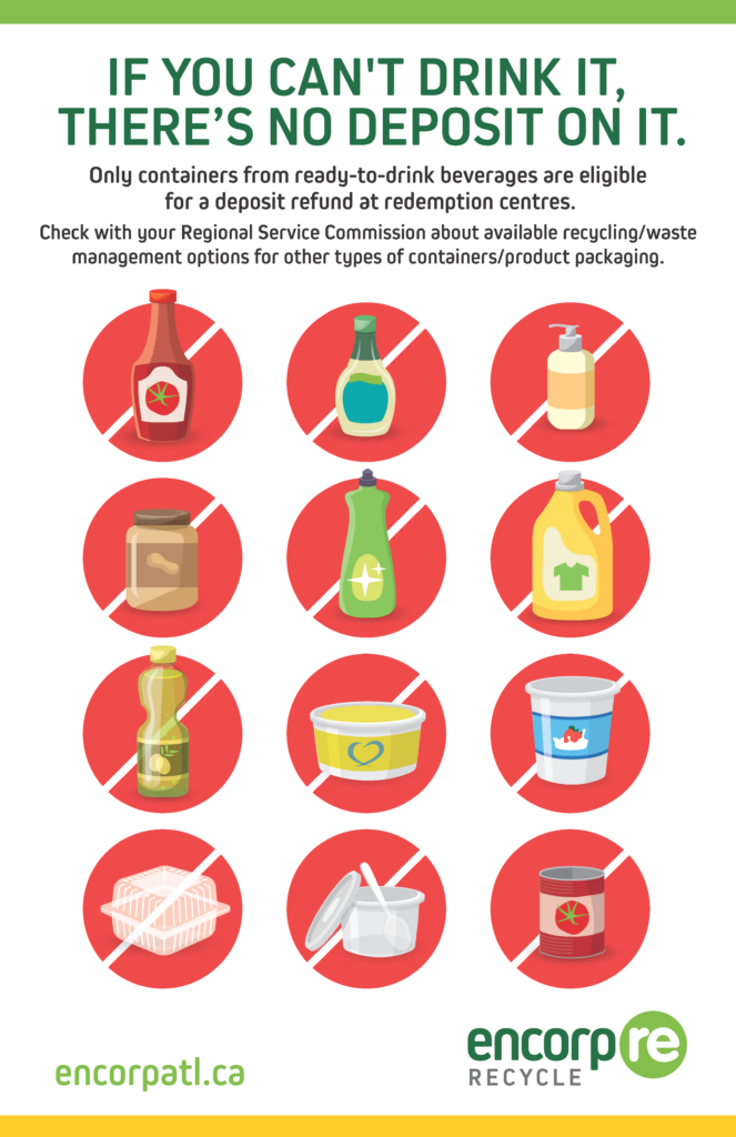 Accepted Beverage Containers – Encorp Atlantic / Atlantique