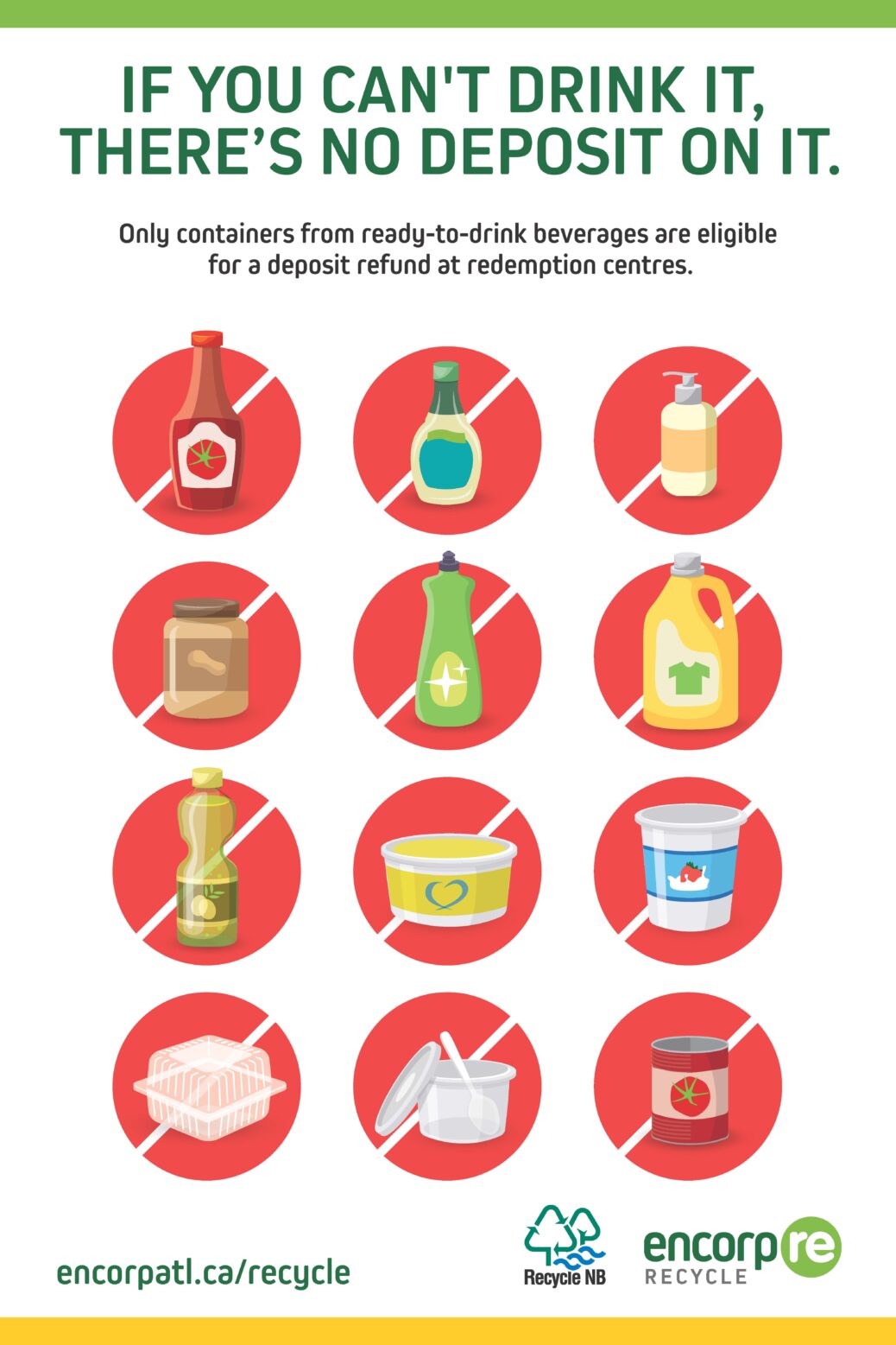 Deposit-Bearing Beverage Containers – Encorp Atlantic / Atlantique